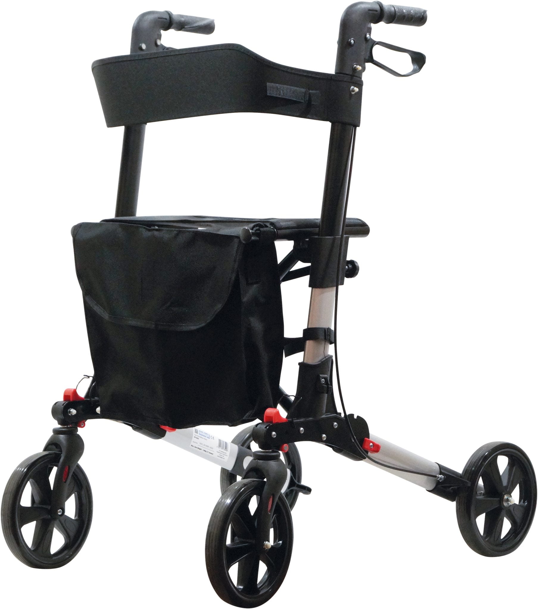 Lichtgewicht rollator Fold Flat Aidapt VP185 - volledig inklapbaar – THUISZORGWINKEL.NL