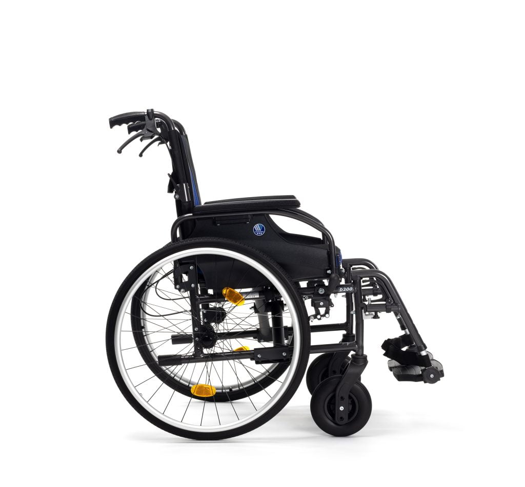 Rolstoel D200 Split NIEUW model – THUISZORGWINKEL.NL