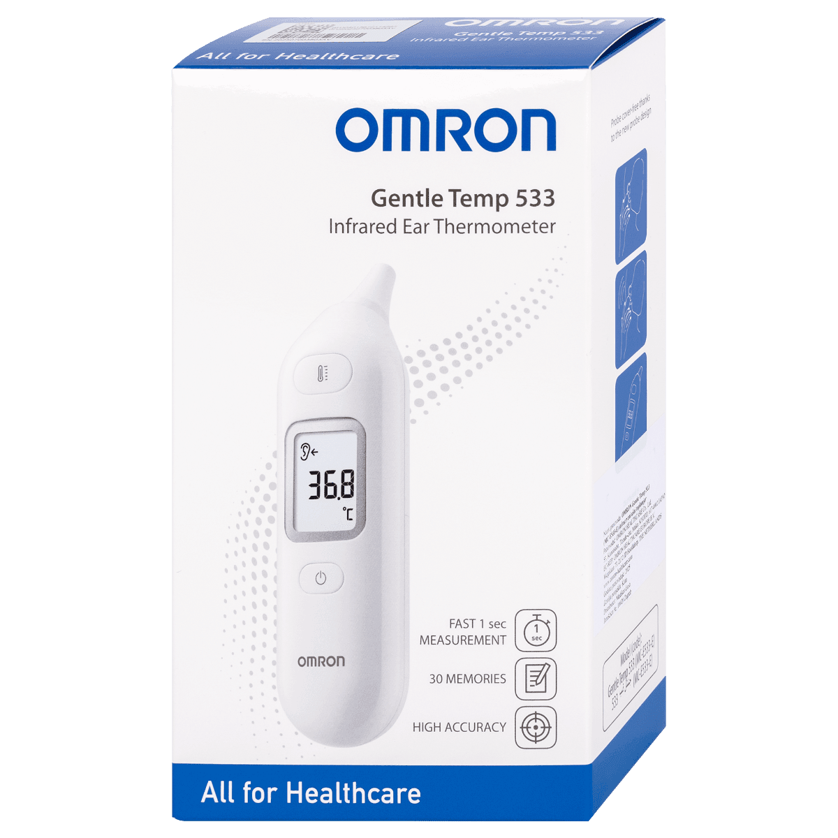 Thermometer - OMRON Gentle Temp 533 – THUISZORGWINKEL.NL